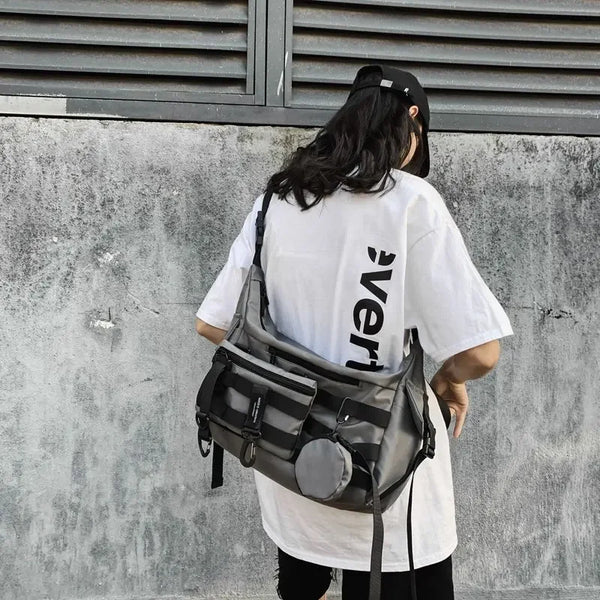 Vegan Waterproof Utility Chest / Messenger / Crossbody Bag (Large ...